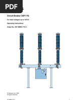 Areva - HWX VCB - Installation Operation & Maintenance Manual | PDF ...