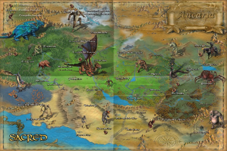 Mapa Sacred | PDF | Ocio