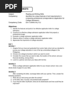 NSA Entrance Exam Reviewer | PDF