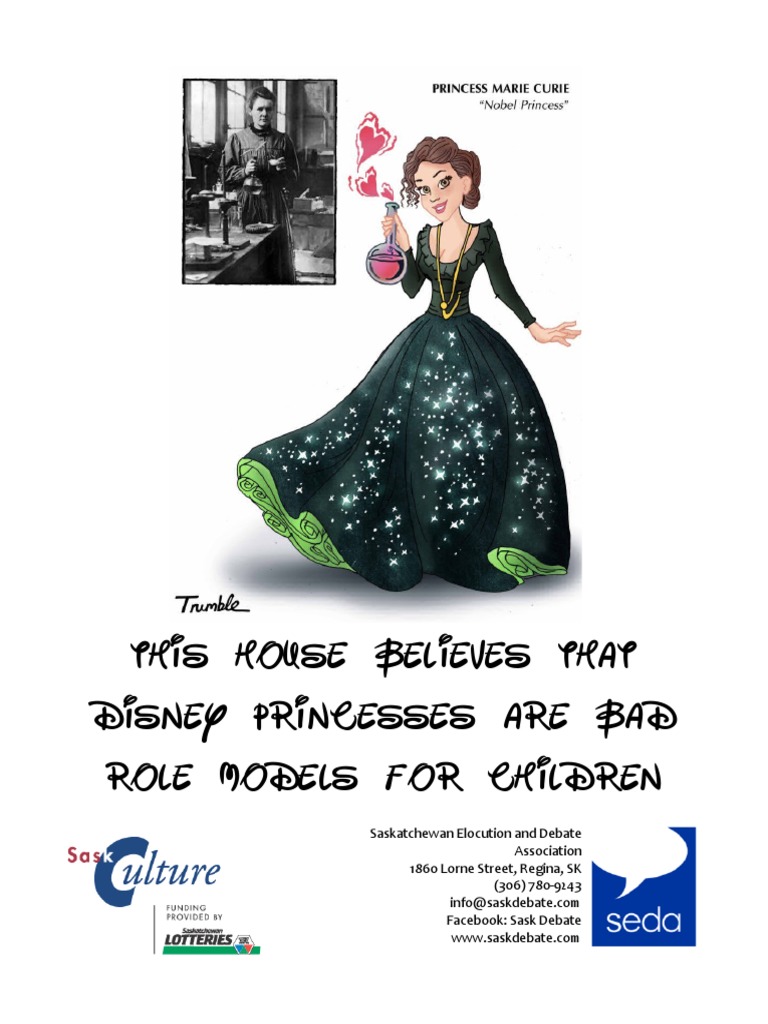 Disney Princesses as Role Models Debate | PDF | Career & Growth