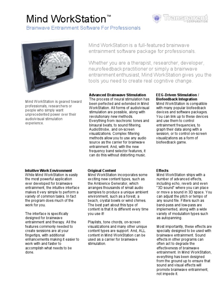 Mind Data Sheet PDF | PDF | Electroencephalography | Mp3