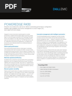 Dell EMC PowerEdge R450 Spec Sheet | PDF | Solid State Drive | Dell