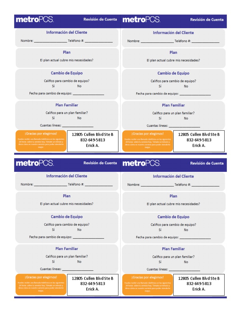 Audit Forms 2017 Spanish | PDF