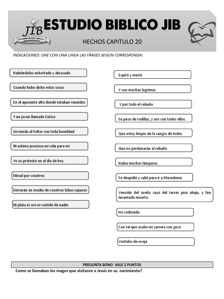 Hechos 20 | PDF