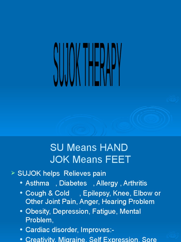 SUJOK | Download Free PDF | Pain | Health Sciences