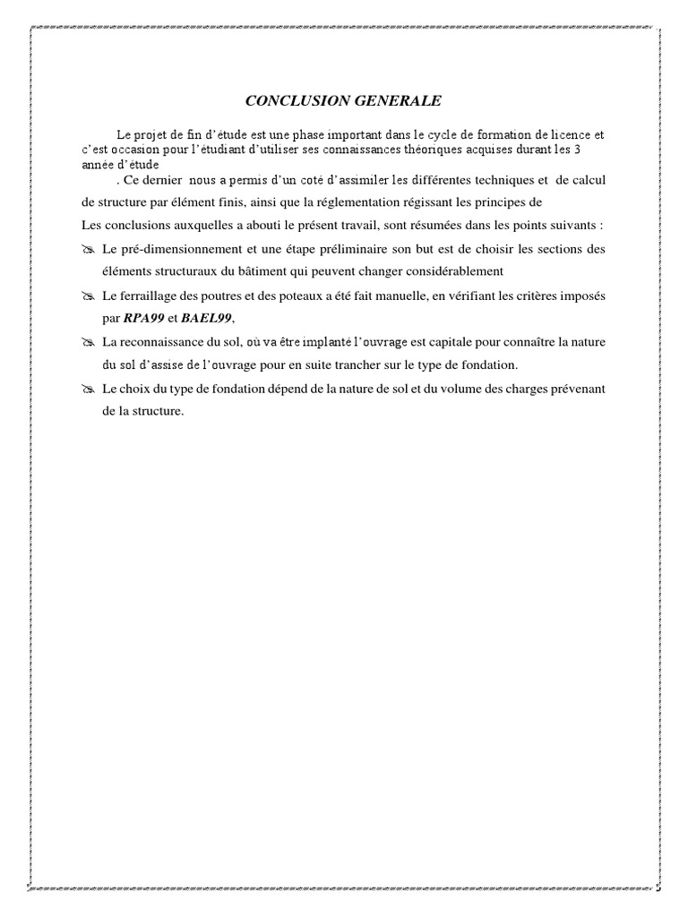 Conclusion Generale | PDF