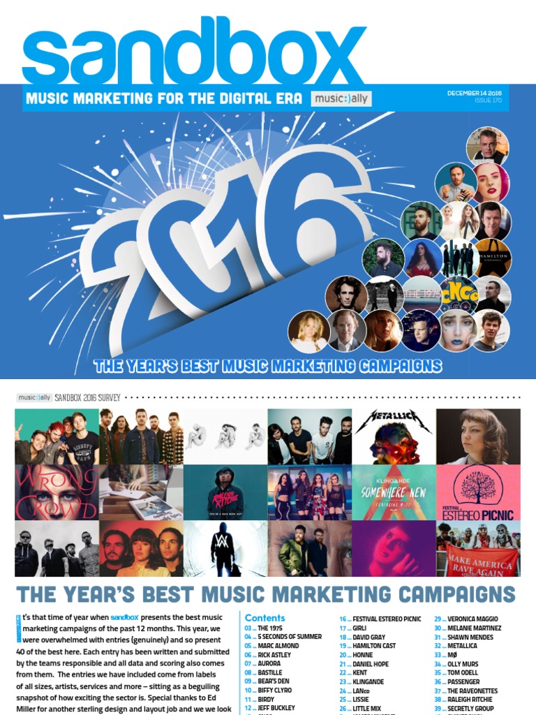 The Year's Best Music Marketing Campaigns: Engaging Digital Strategies ...