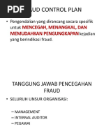 Pedoman Pelaksanaan Fraud Risk Assessment | PDF