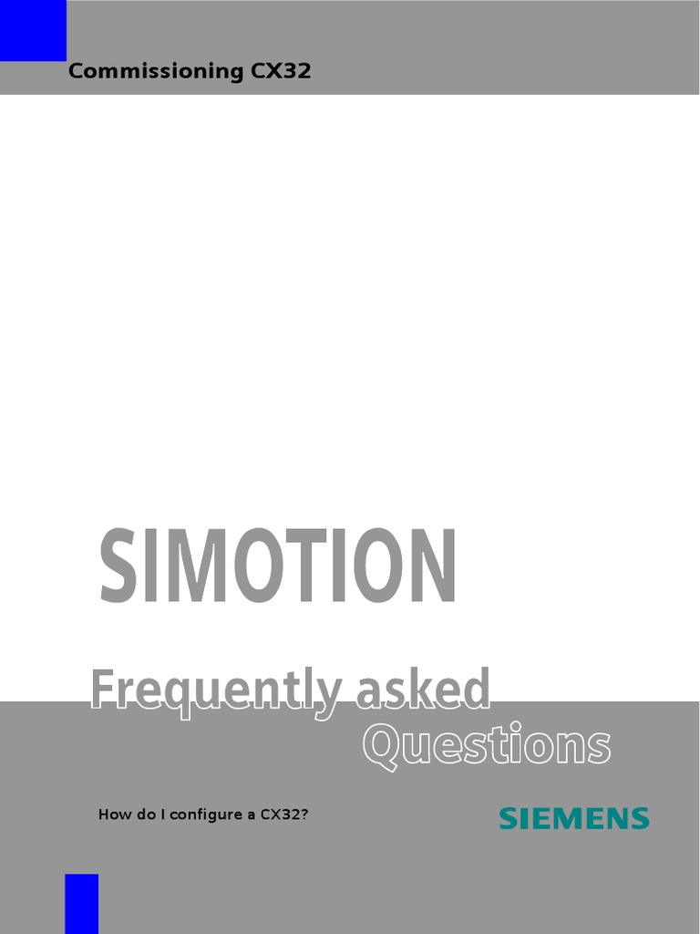 Commissioning CX32: How Do I Configure A CX32? | PDF | Booting ...