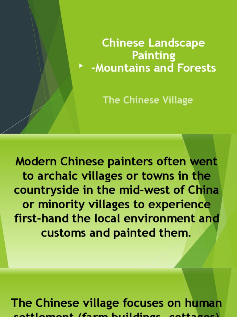 Chinese Landscape Painting: Shaoshan Focus | PDF | Social Science