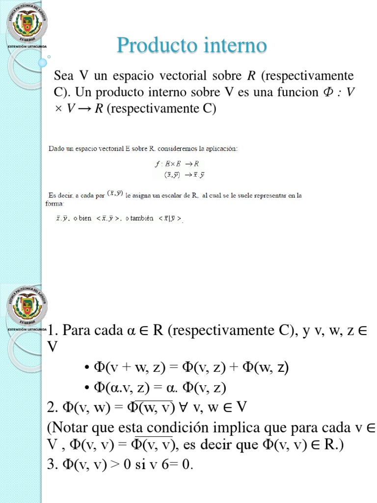 Espacios Euclideos | PDF | Vector Euclidiano | Espacio vectorial