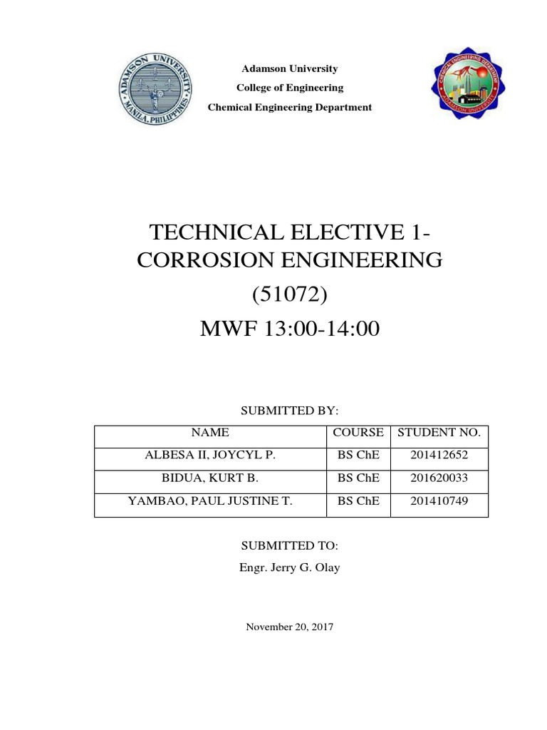 Elecs-1 Outline | PDF | Corrosion | Fracture