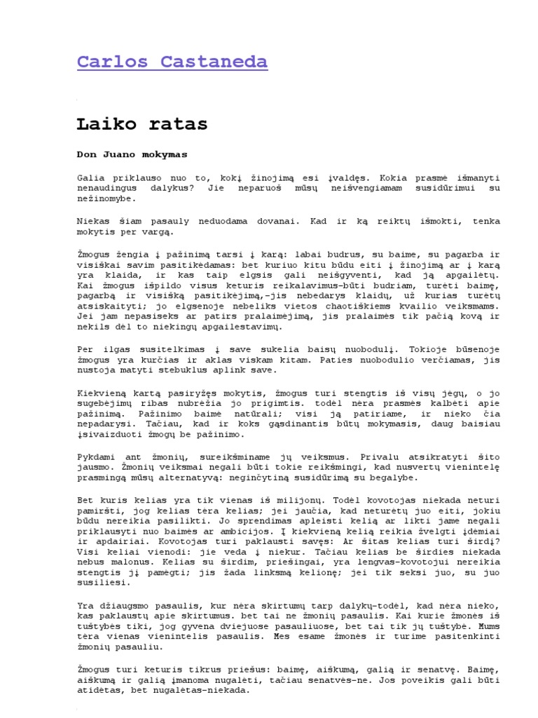 Carlos Castaneda | PDF