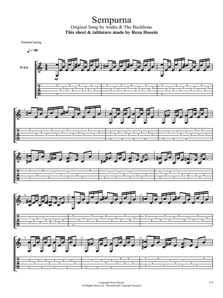 Sempurna Tab | PDF