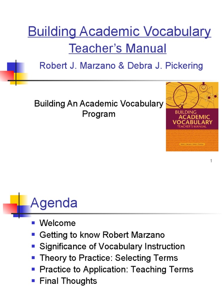 Building Academic Vocabulary Strategies | PDF | Sports | Vocabulary