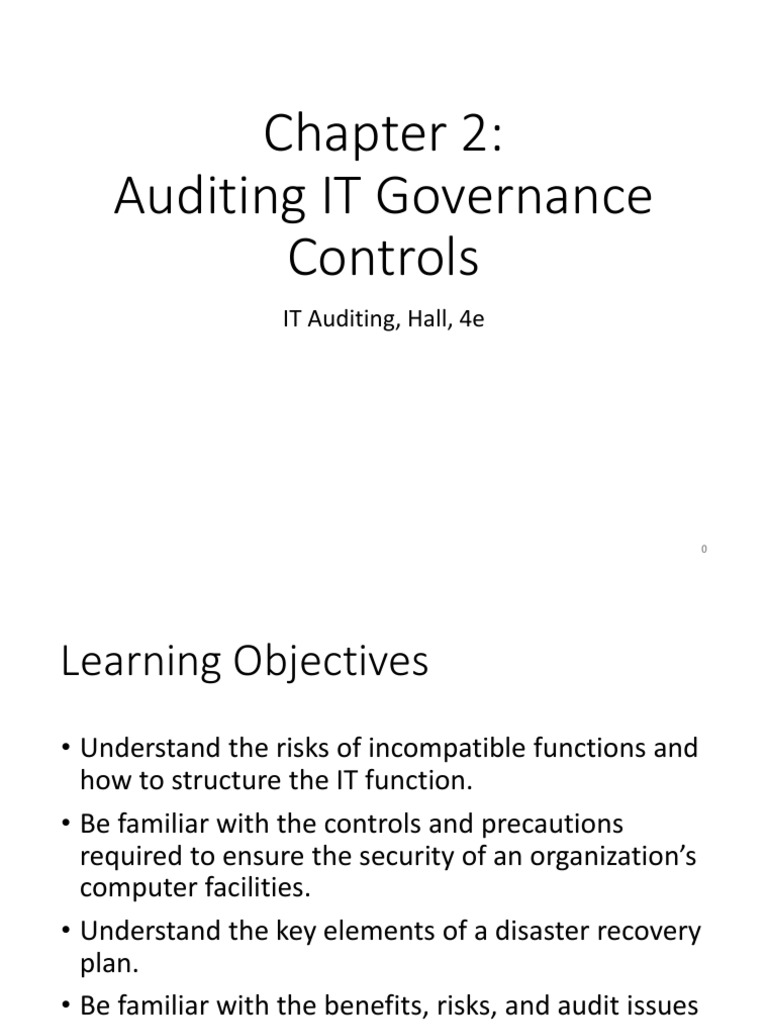Auditing IT Governance Controls | PDF | Cloud Computing | Backup