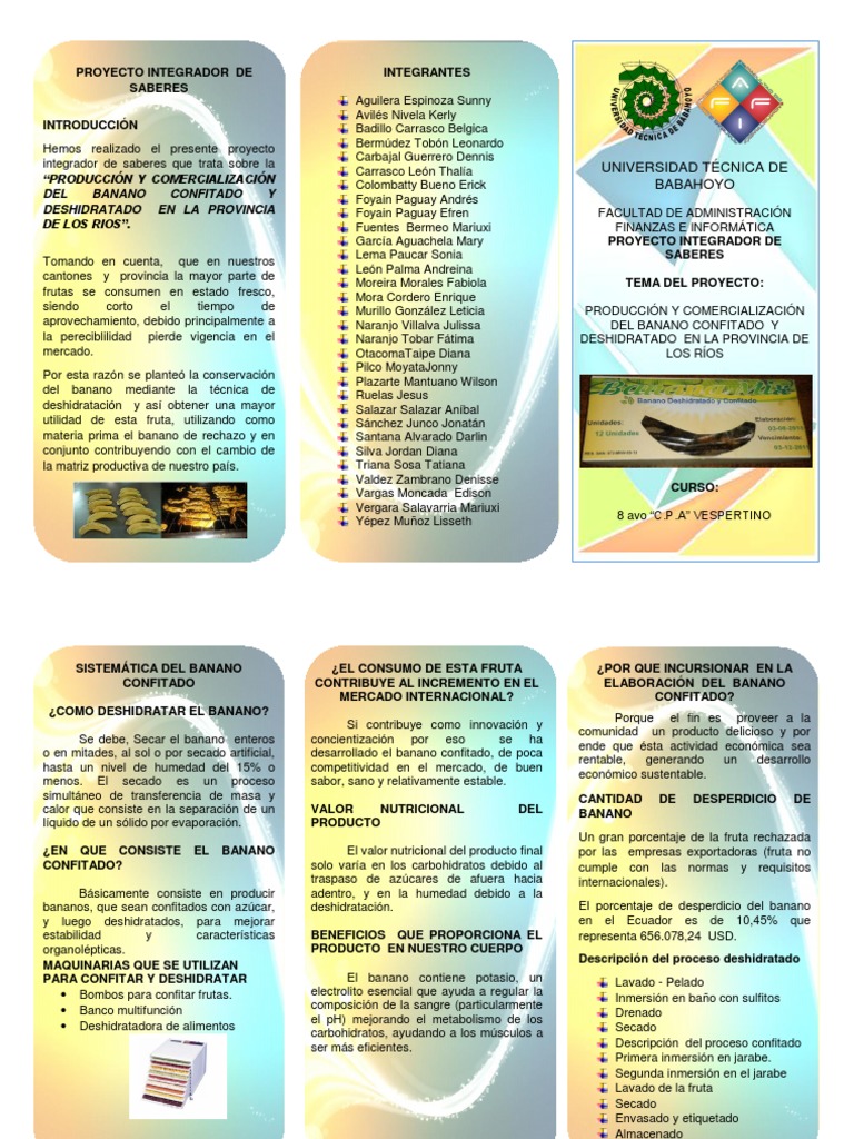 Tripticos | PDF | Alimentos | Nutrición