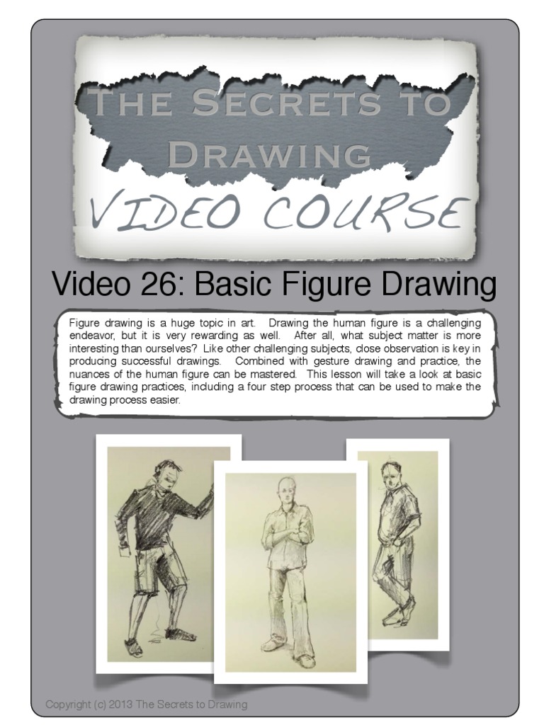 1 Basic Figure Drawingopt | Download Free PDF | Figure Drawing | Drawing