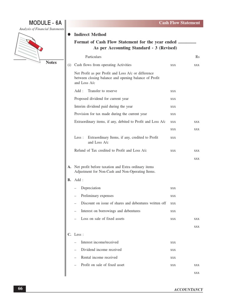 CF Statement | PDF | Cash Flow Statement | Dividend