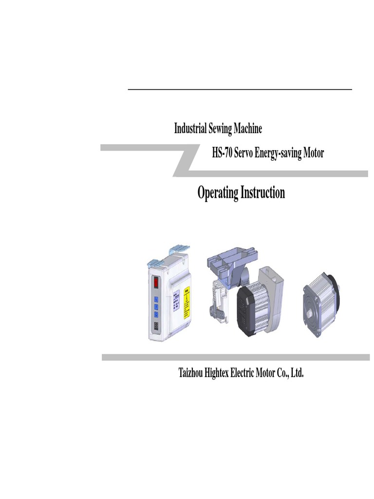 Motor Manual | PDF | Belt (Mechanical) | Screw