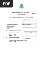Malawi TPIN Registration Form Guide | PDF | Taxes | Identity Document