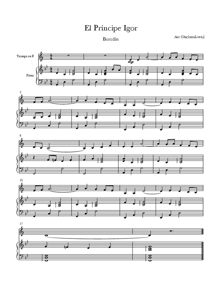 El Príncipe Igor | PDF