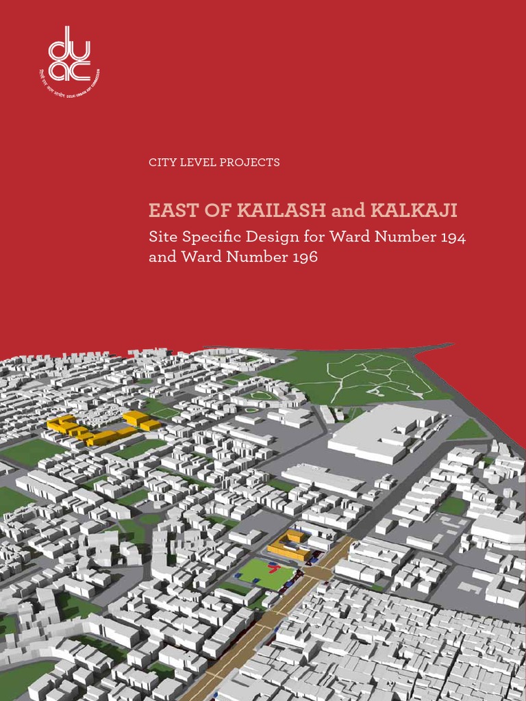 Kalkaji Urban Design Initiatives | PDF | Delhi | Urban Planning