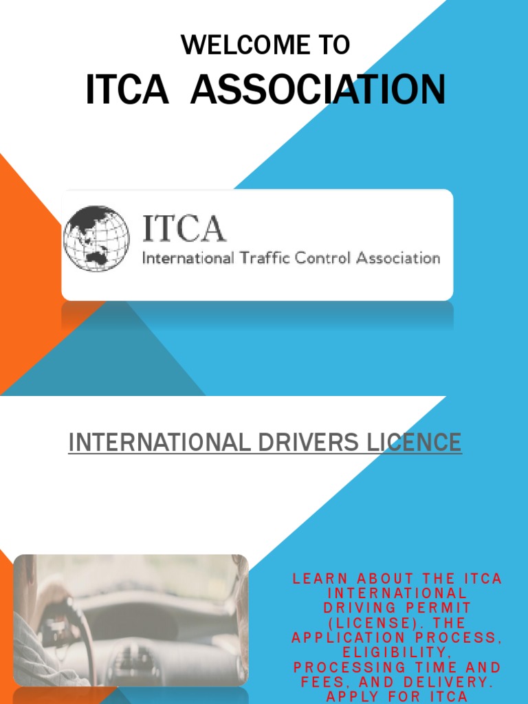 ITCA International Driving Permit Guide | PDF | Legal Documents ...
