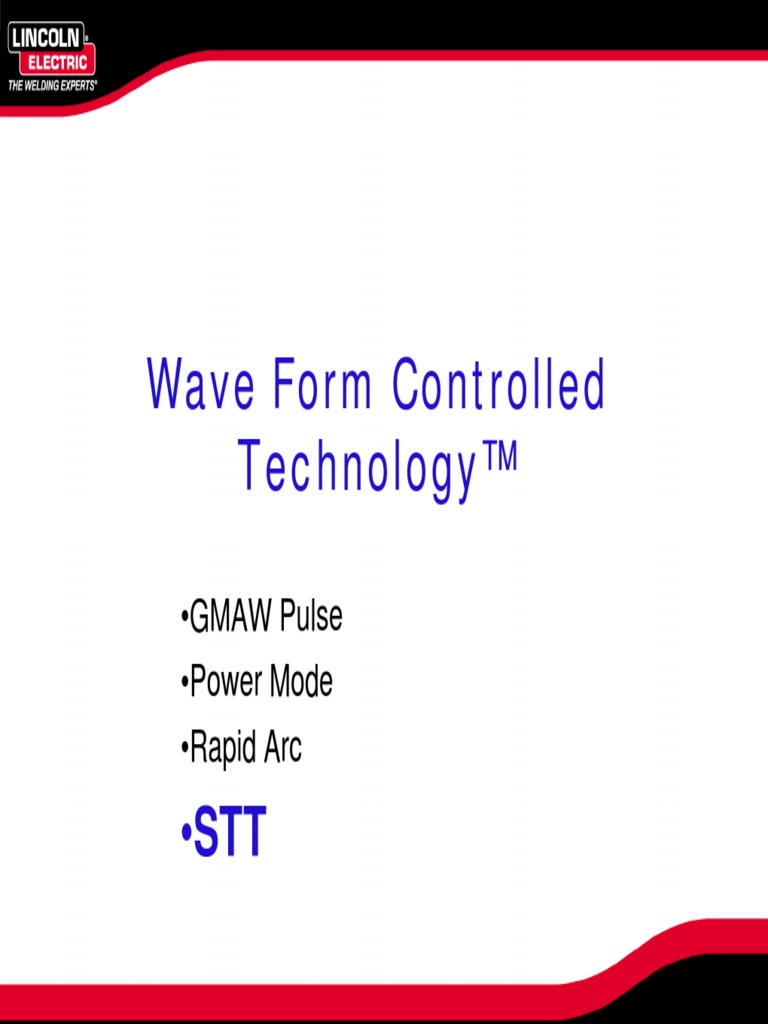 STT Lincoln Electric PDF | PDF | Welding | Construction
