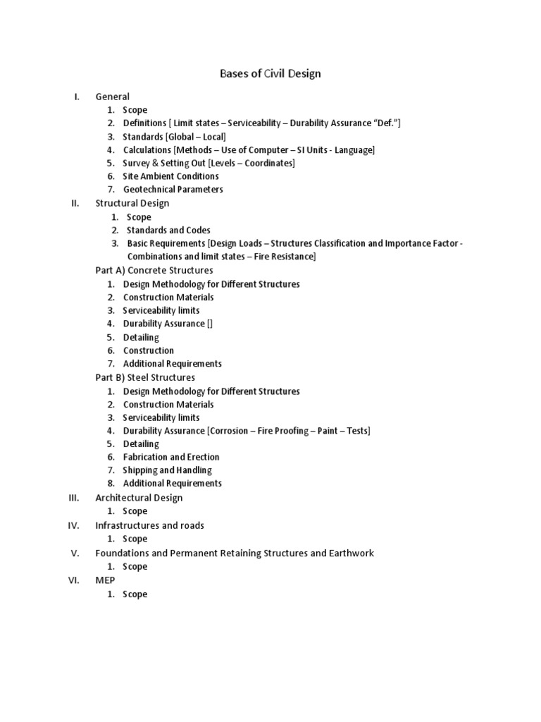 Bases of Civil Design | PDF | Computers