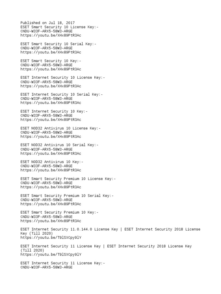Key Nod32 Internet Security 2019: Sự Bảo Vệ Tuyệt Đối Trên Mạng