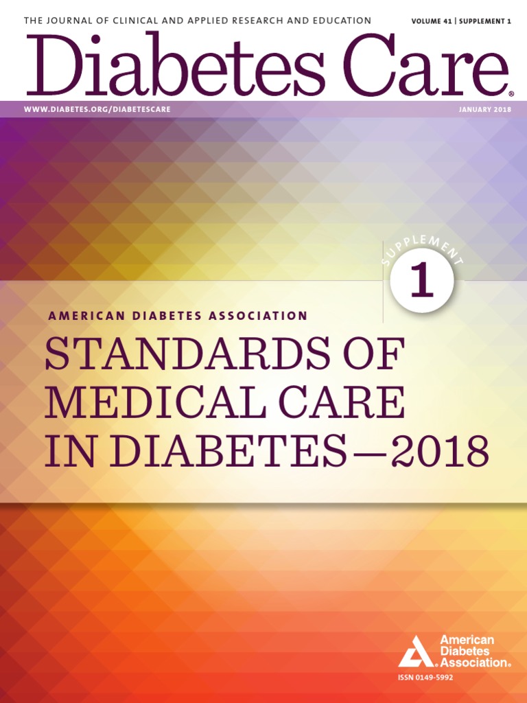 2018 ADA Standards of Care | Diabetes Mellitus | Diabetes Mellitus Type 2