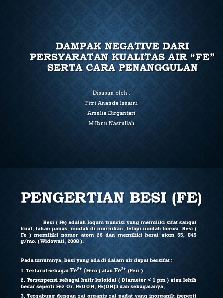 Fe (Besi) | PDF