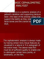 Lateral Cephalometric X-Ray | PDF | Dentistry Branches