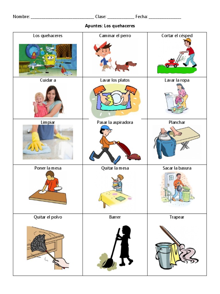 Los Quehaceres | PDF