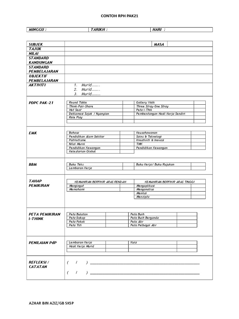 PAK-21 ACTIVITY EXAMPLES | PDF