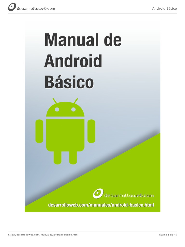 Android Basico | PDF | Android (sistema operativo) | Widget (Gui)