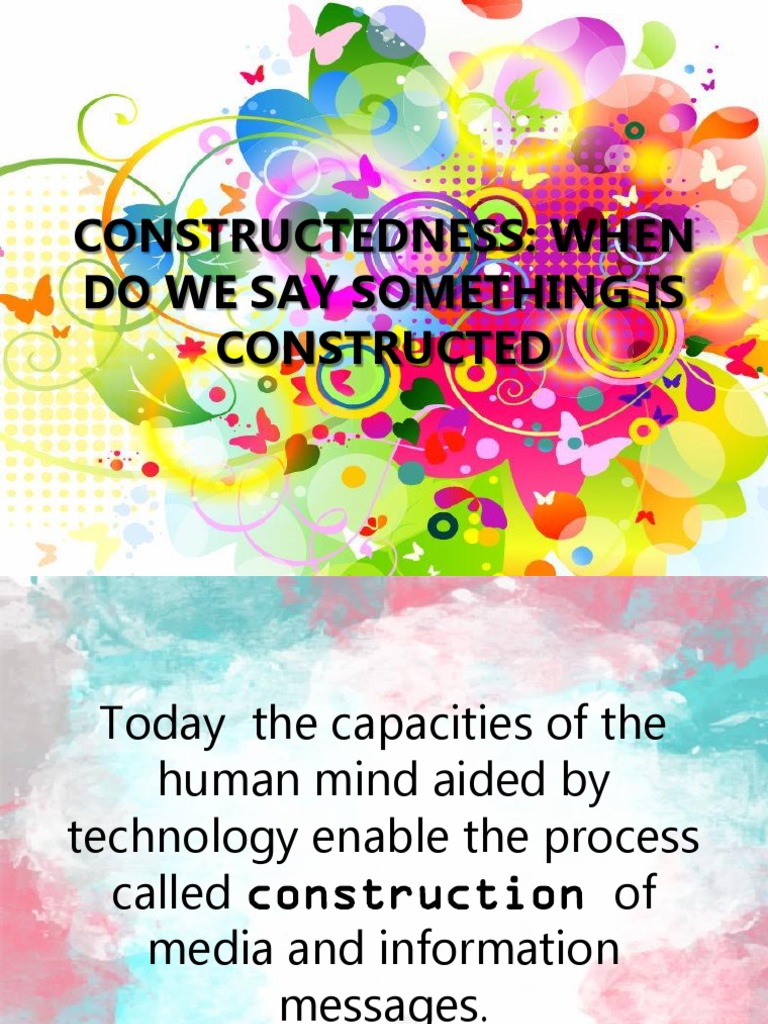 Deconstructing Representations: Understanding How Media Constructs ...