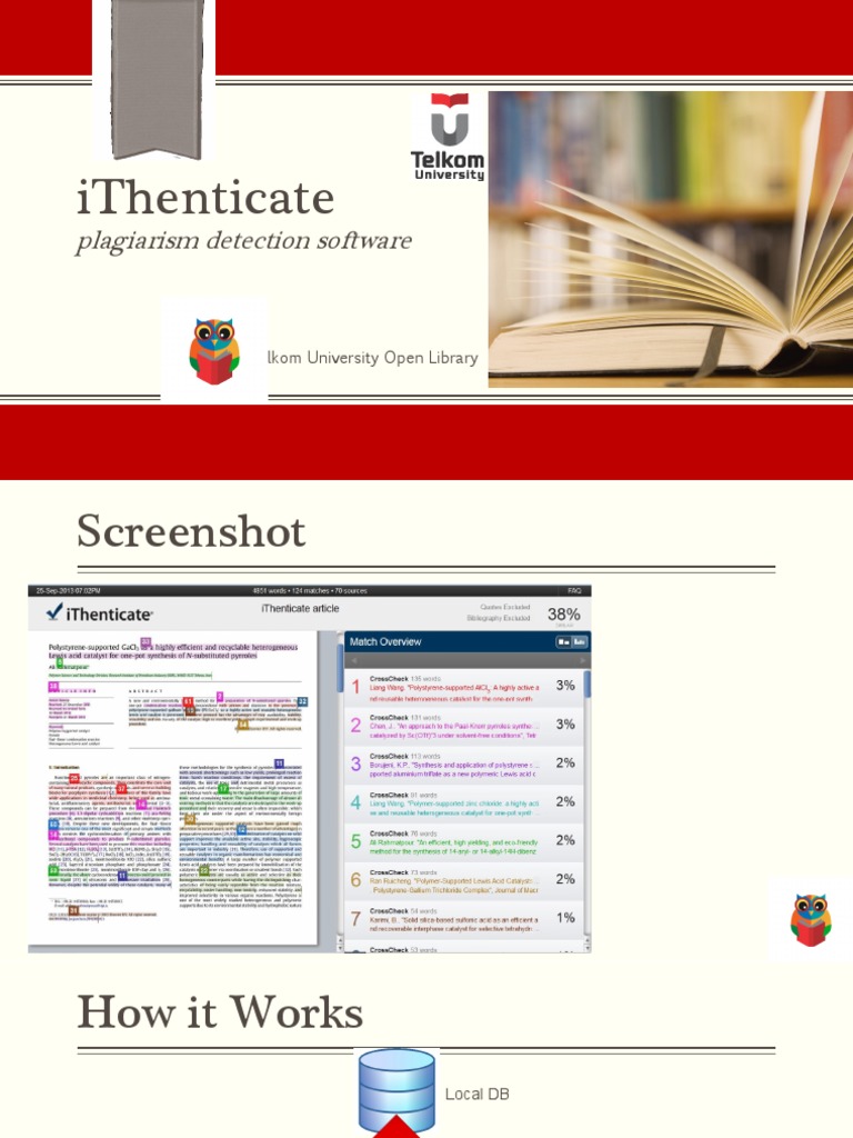 Ithenticate: Plagiarism Detection Software | PDF