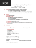 4a's Lesson Plan Implasyon | PDF