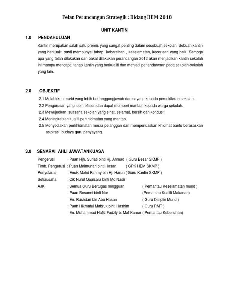 07 Unit Kantin (1) .Docxfahmy | PDF
