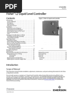 Fisher D4 Control Valve Overview | PDF | Valve | Pounds Per Square Inch