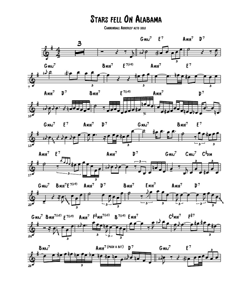 Stars Fell On Alabama | PDF