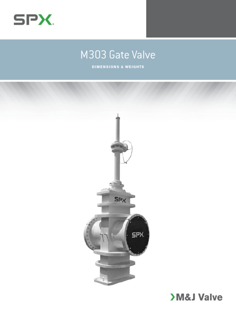 Mj-1763-Us Slab Gate Valve Technical MJ PDF | PDF