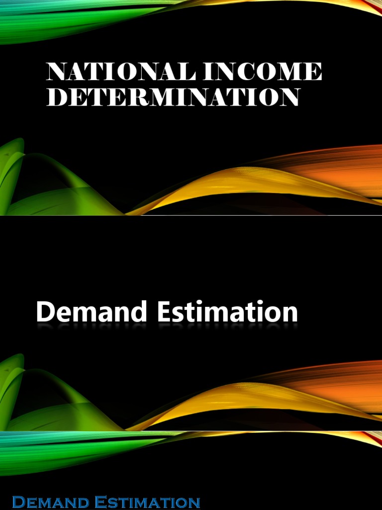 National Income Determination | PDF | Fiscal Multiplier | Fiscal Policy