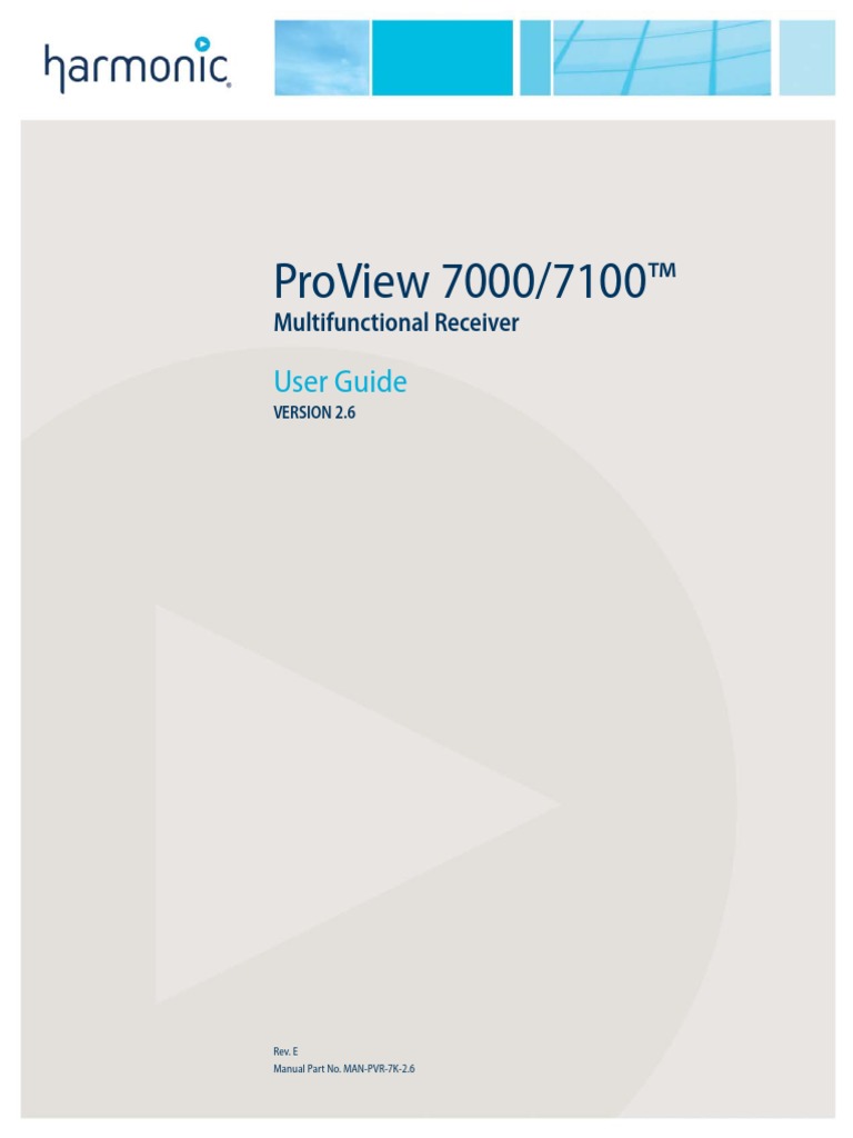 ProView 7000 2 6 UserGuide 0 | PDF | Electronic Waste | Digital Technology