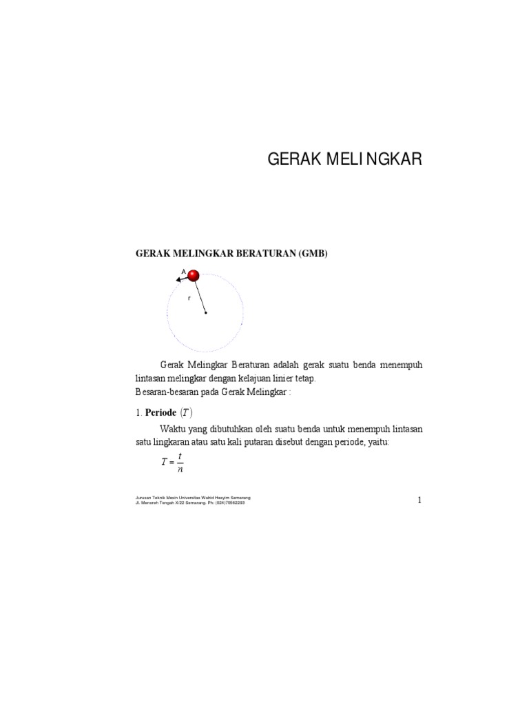 A5Diktat-GERAK MELINGKAR PDF | PDF