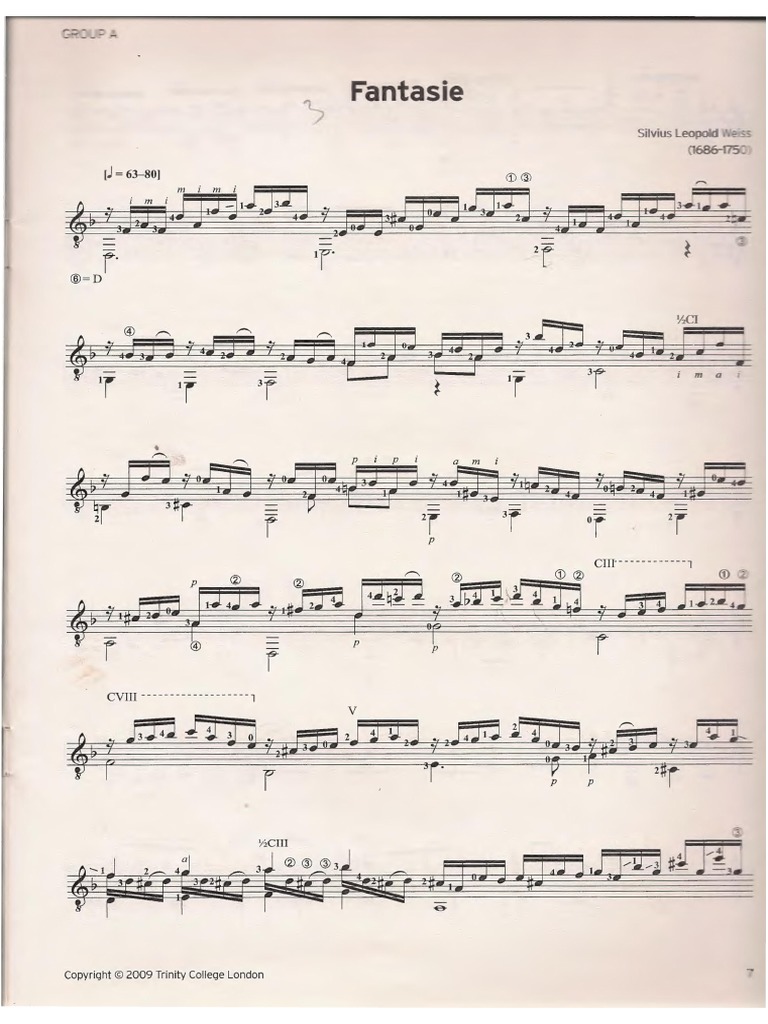 Trinity Guitar Grade 8 | PDF