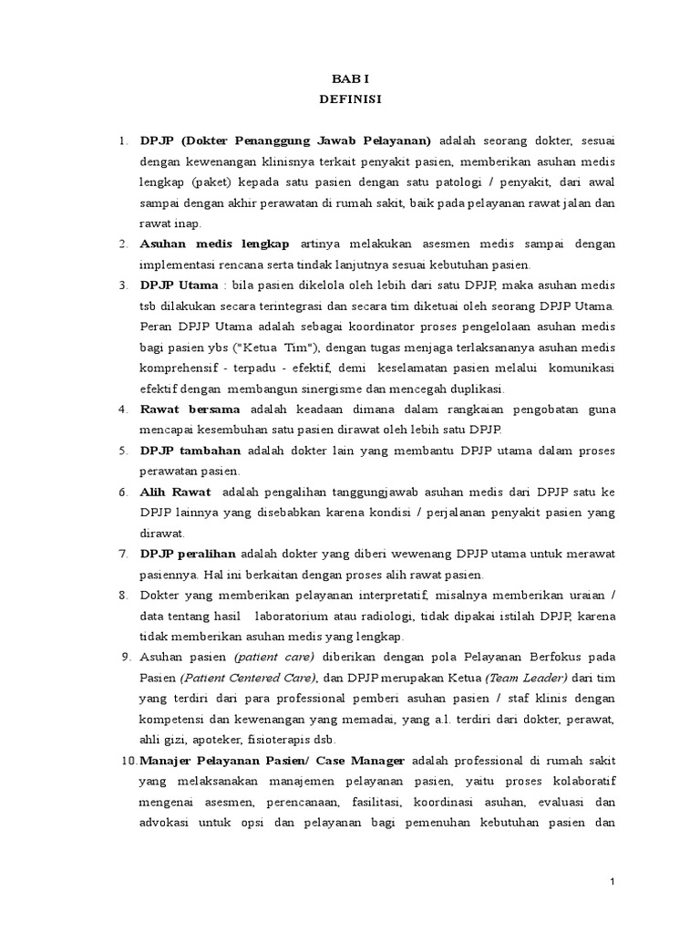 Panduan DPJP Fix | PDF