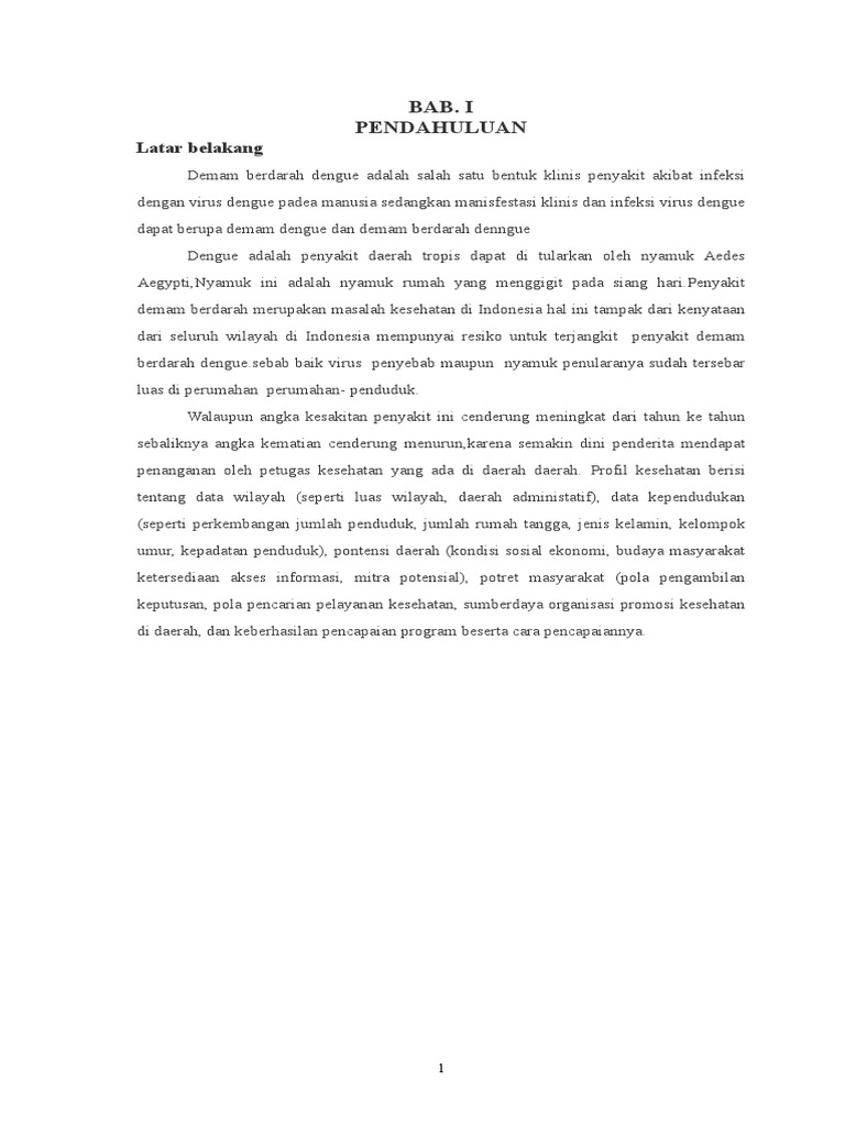 Kerangka Poa DBD | PDF | Pengembangan Diri